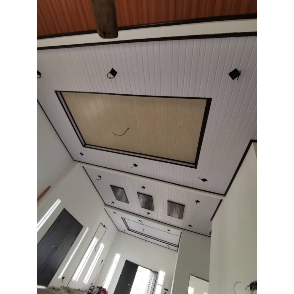 ️‍🔥 Pvc Ceiling / Dinding Panel ️‍🔥 Easy D.I.Y 30cm x 8mm Ready Stock Support Customer Made to ...