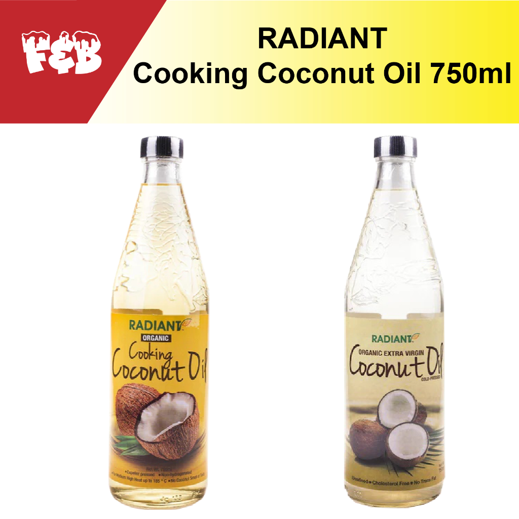 Radiant Cooking Coconut Oil 750ml | Shopee Malaysia