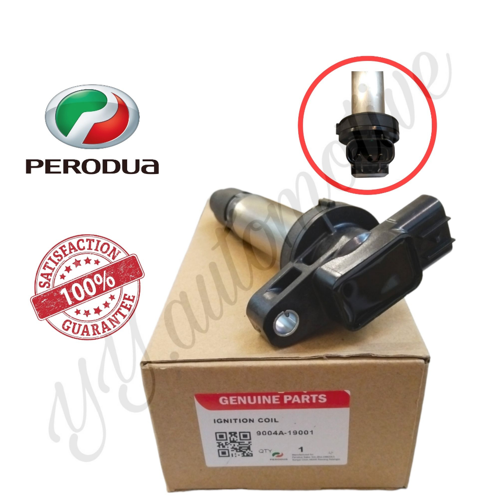 9004A-19001 PERODUA IGNITION COIL FOR AXIA BEZZA 1.0 ORIGINAL PLUG COIL ...