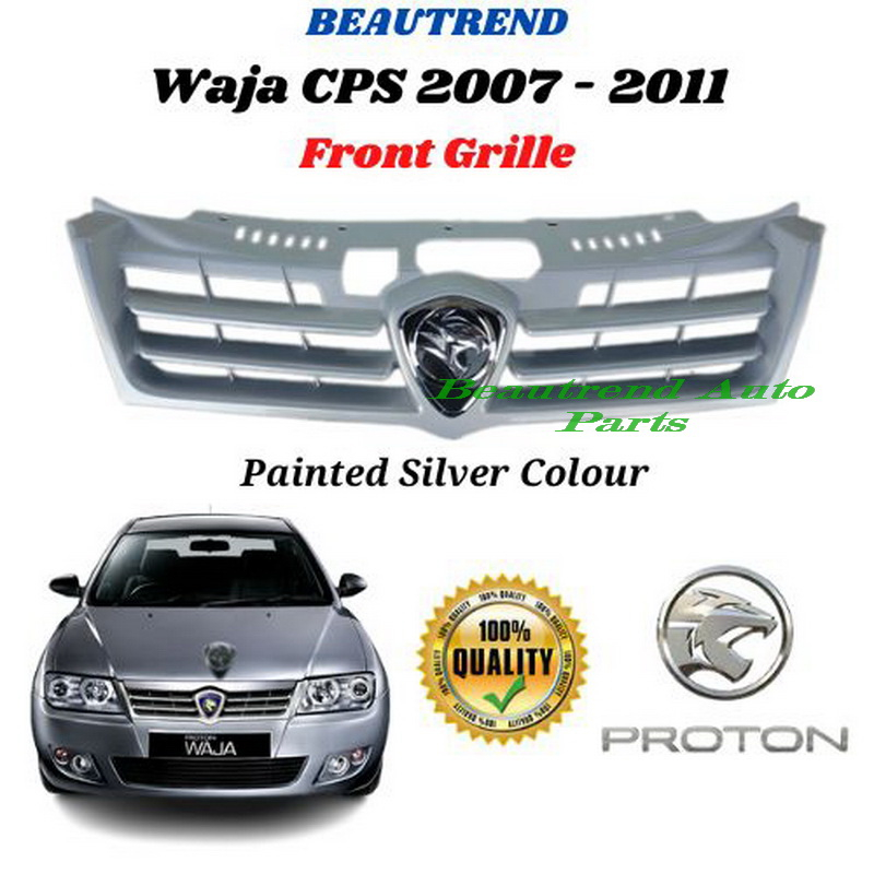 Proton Waja CPS Front Grille Grill With 3D Emblem Original Logo Lambang ...