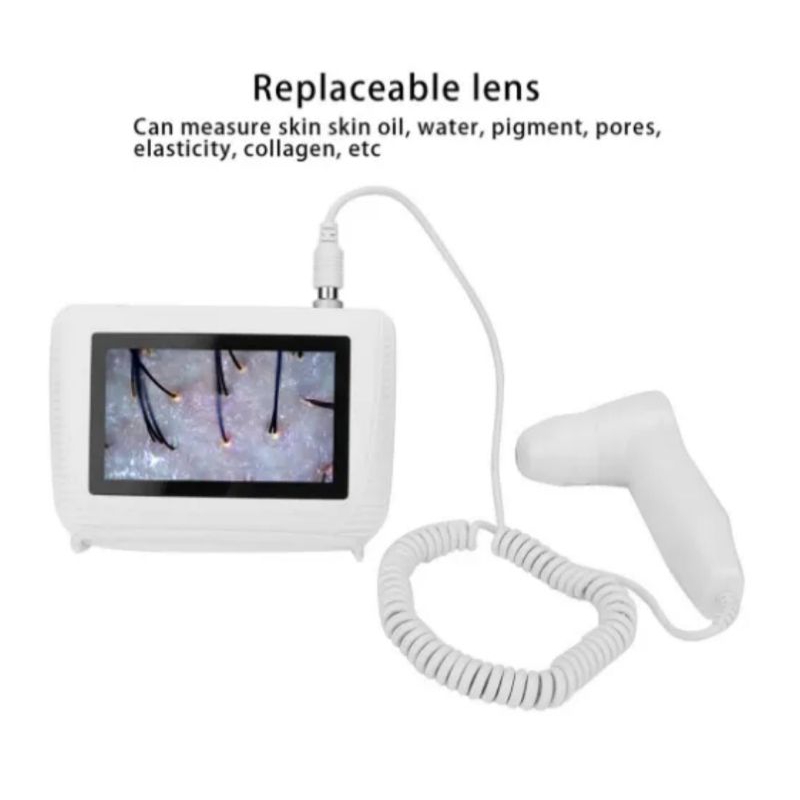 5 Inch Rechargeable Scalp Hair Follicle Oil Moisture Magnifying ...