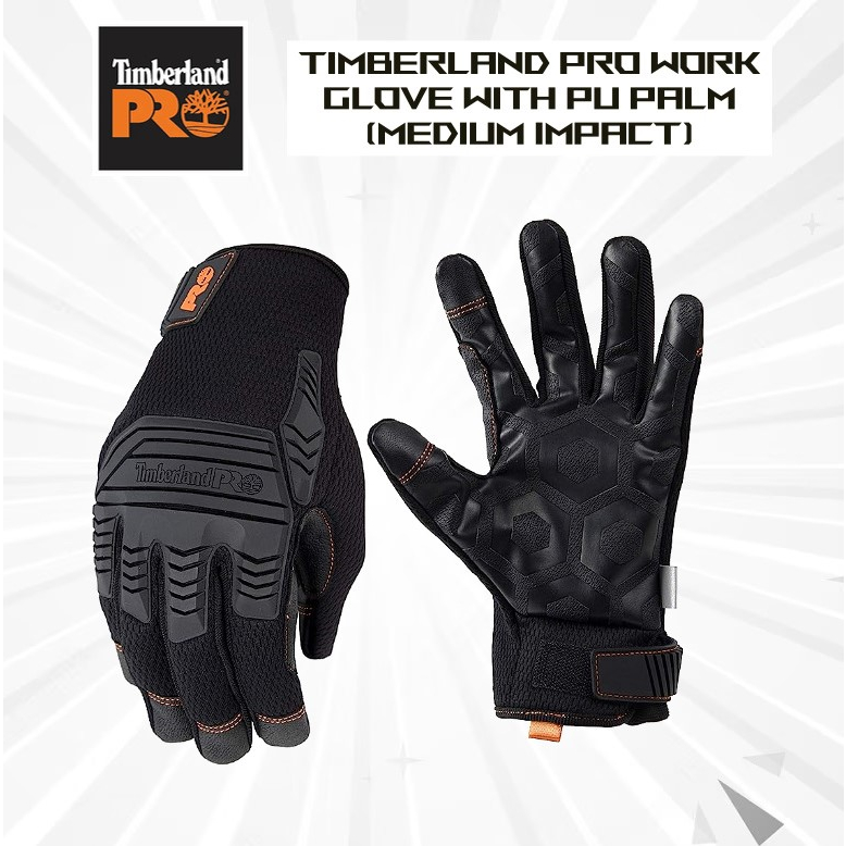ORIGINAL Timberland PRO Men's Work Glove with PU Palm, 1 Pair (Ready ...
