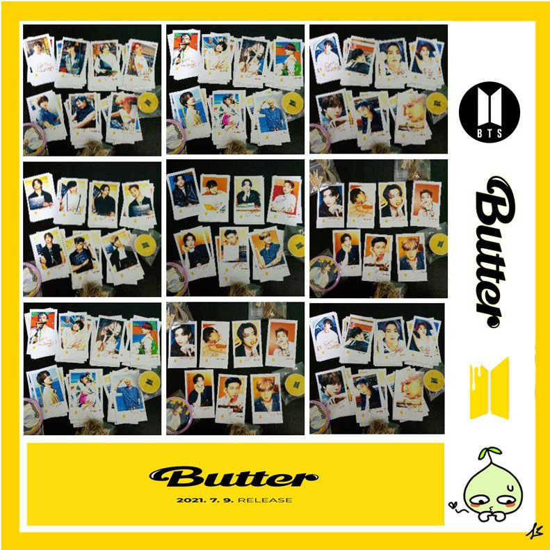 [BTS] PHOTOCARD BTS KPOP BUTTER PHOTOCARD SET GROUP | Shopee Malaysia