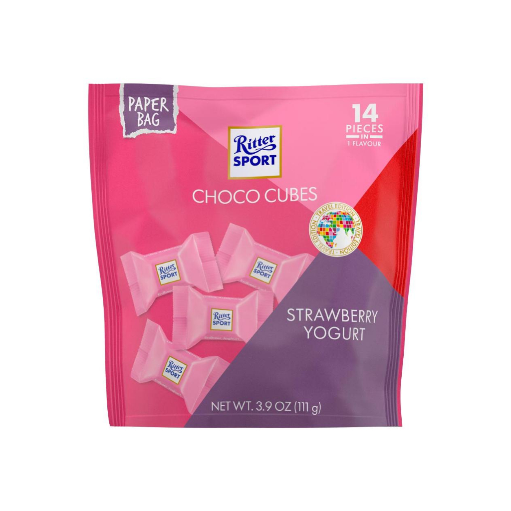 Chocolate Ritter Sport CHOCO CUBES / CHOCO BARS in paper bag | Shopee ...