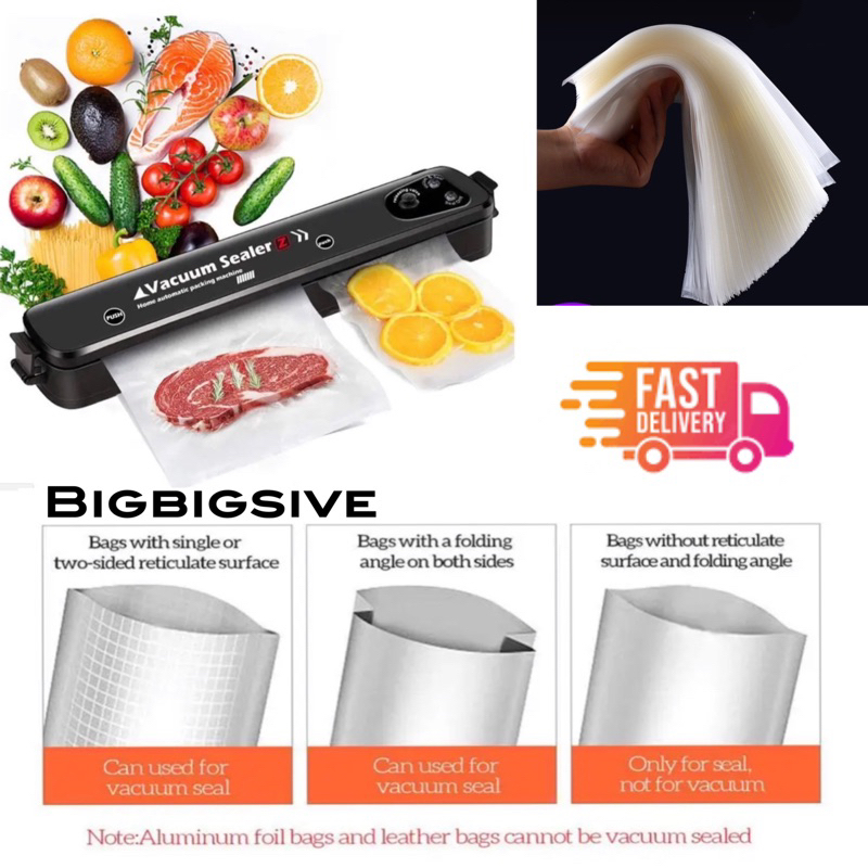 Vacuum Sealer Machine Food Sealer Packaging Automatic Vacuum Machine ...