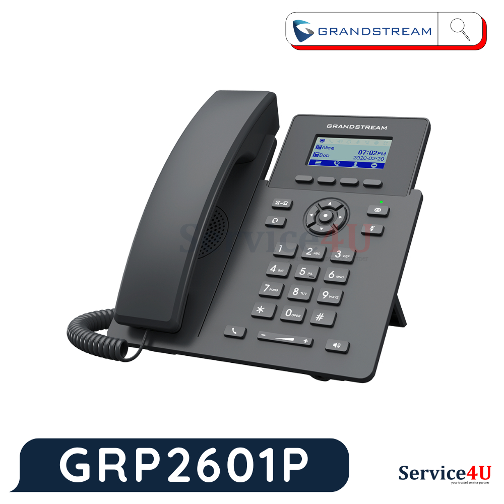 Grandstream GRP2601P with PoE IP Phone | Business Phone | Office Phone ...