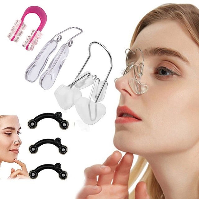 【Malaysia stock】 Nose Shaper Lifter Clip Nose, Beauty Up Lifting Soft ...