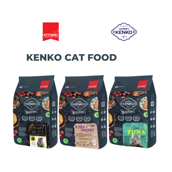 Kitomo Kenko Nutrition Super Premium Dry Cat Food 18kg (Fish & Chicken ...
