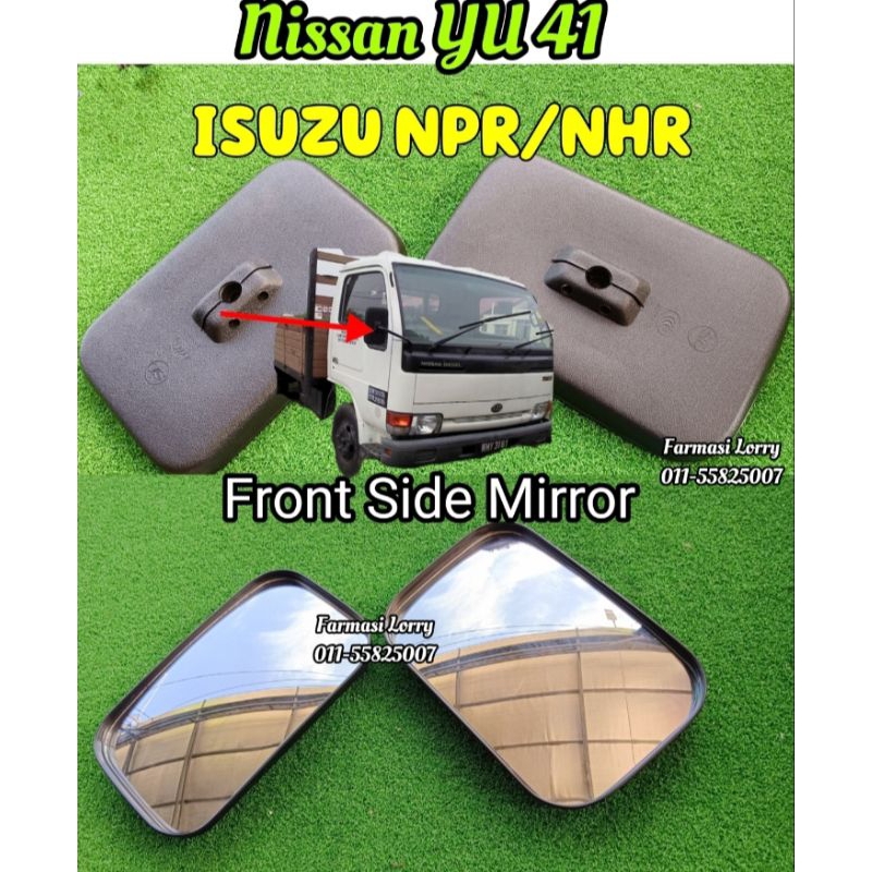 Nissan YU 41 Isuzu NPR/NHR Front Side Mirror | Shopee Malaysia