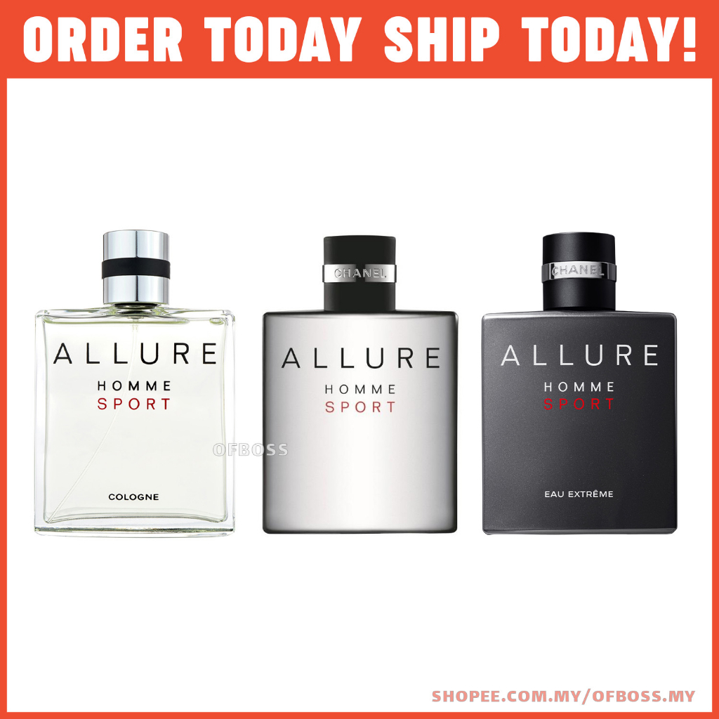 ALLURE HOMME SPORT COLOGNE-EDT-EAU EXTREME-SPORT SUPERLEGGERA-EDITION ...