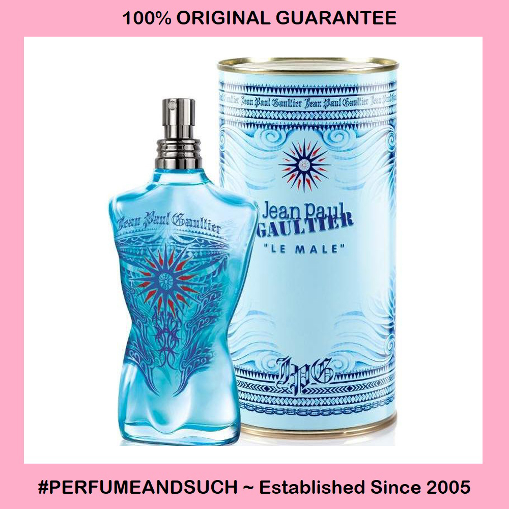 JPG Le Male Stimulating Summer Fragrance 125ml EDT Spray - Authentic ...