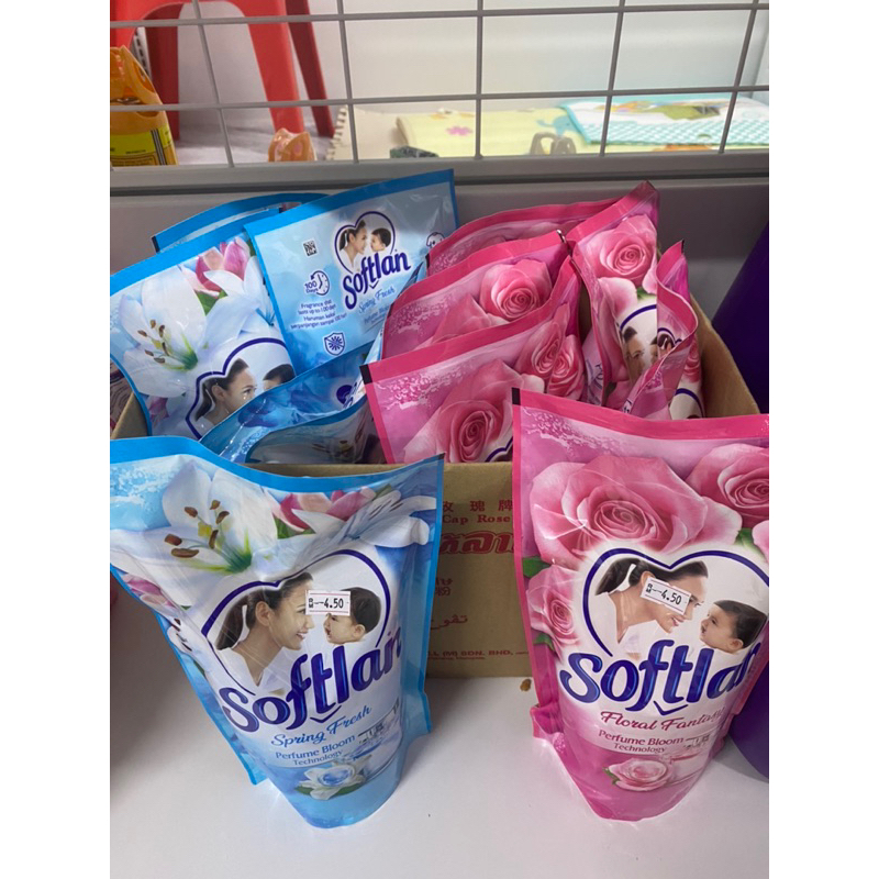 Softlan refill pack blue pink 800ml | Shopee Malaysia