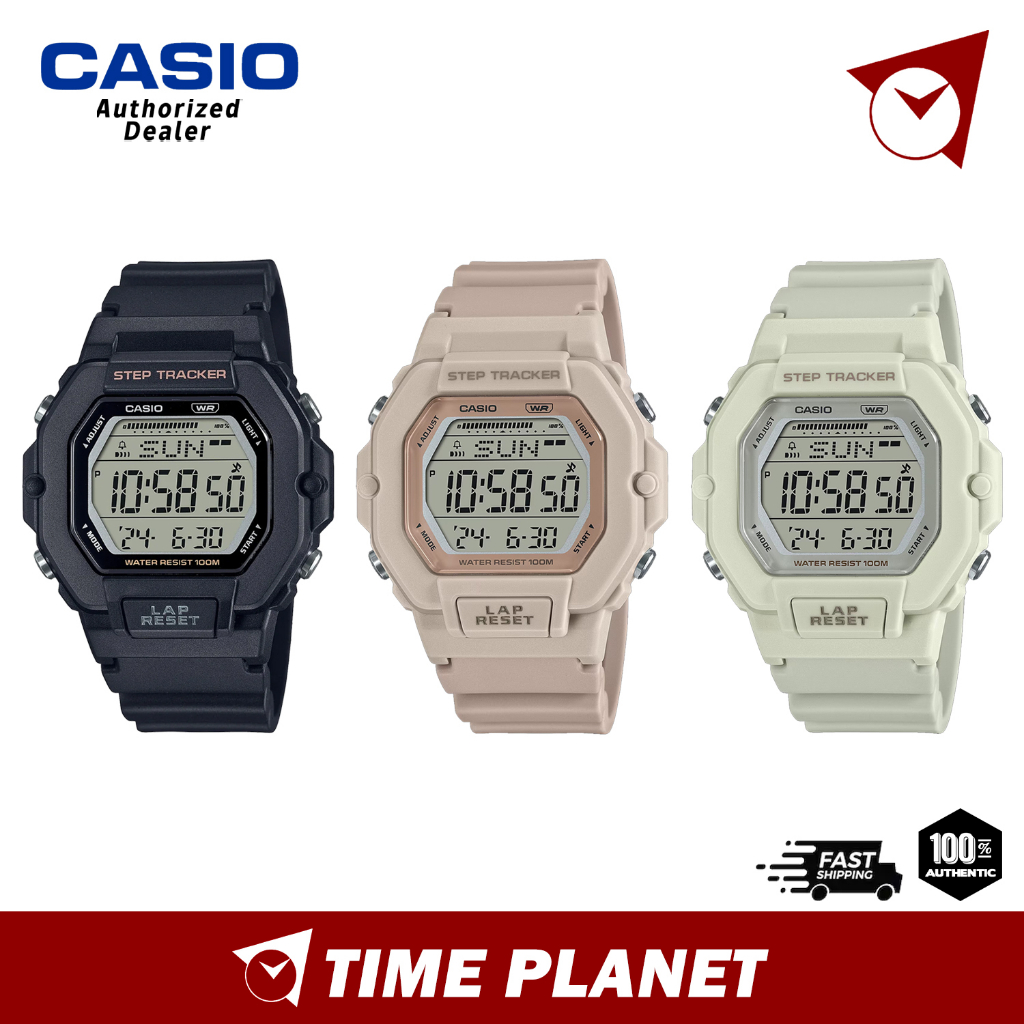 Casio General Resin Band Women Watch LWS-2200H-1A/LWS-2200H-4A/LWS ...