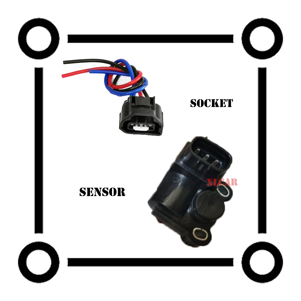 PERODUA KELISA & KENARI 3 PIN IDLE AIR CONTROL VALVE / THROTTLE BODY ...