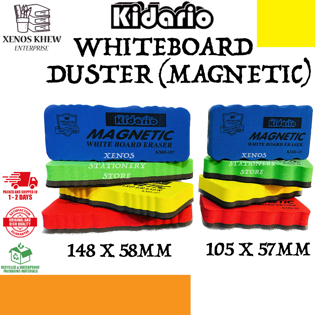 WHITEBOARD DUSTER MAGNETIC KMD-29 KMD-107 / WHITEBOARD DUSTER NON ...