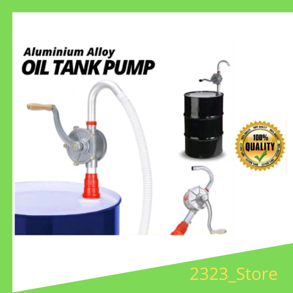 Oil Pump 1" Heavy Duty Hand Rotary Aluminium Manual Oil Pump Hand ...