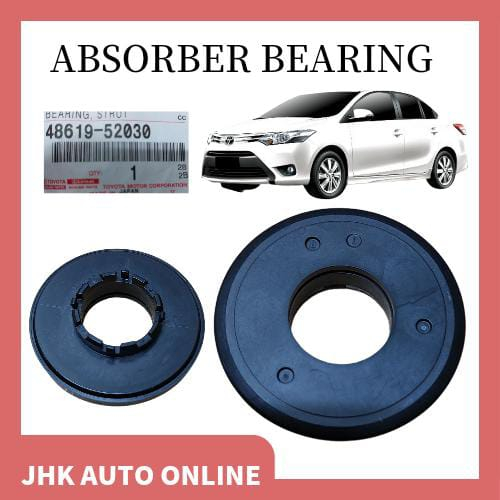 TOYOTA VIOS NCP150 ABSORBER BEARING FRONT TOYOTA ORIGINAL 48619-52030 ...