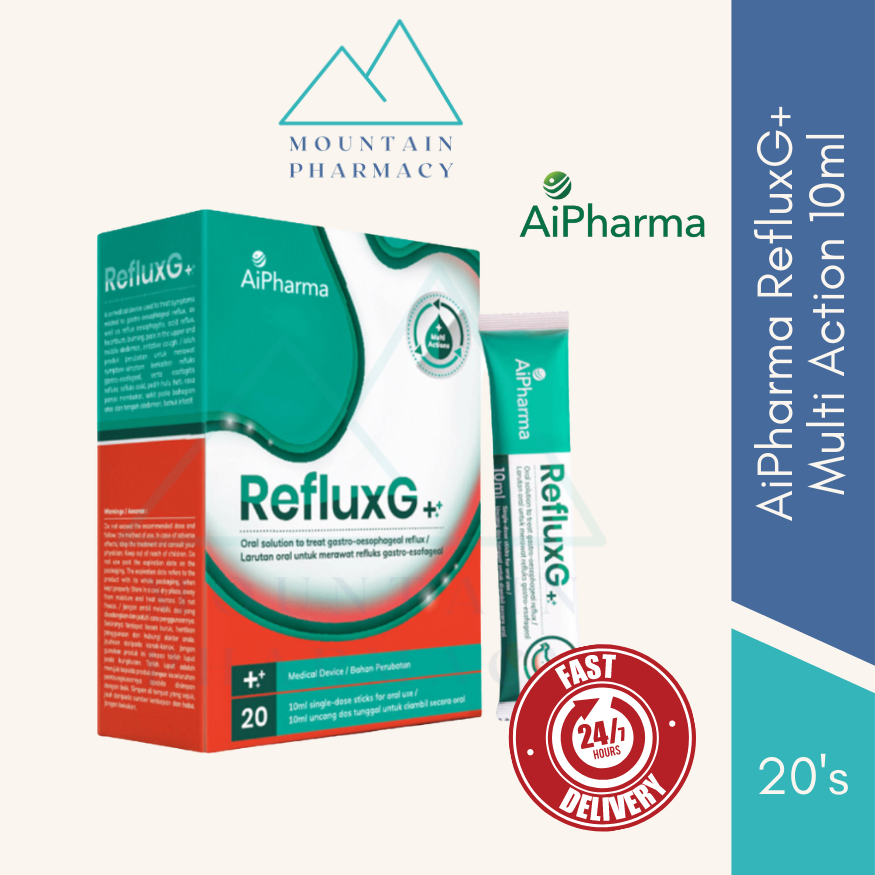AiPharma RefluxG+ Multi Action Sachet (20's) | Shopee Malaysia