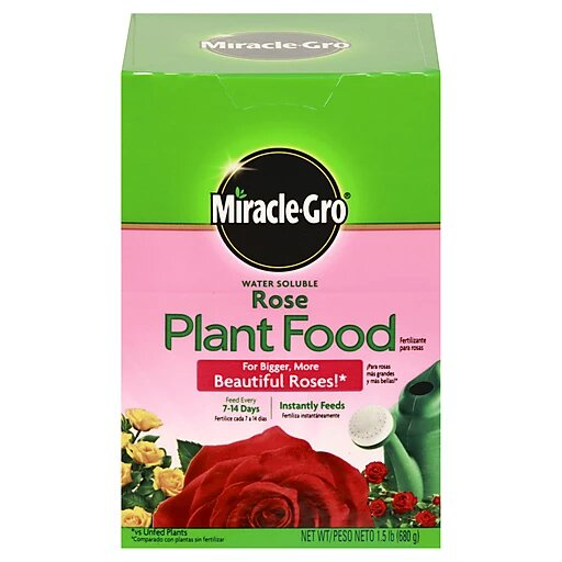 🇺🇸 Miracle Gro Rose Plant Food Water Soluble - 680g | Shopee Malaysia