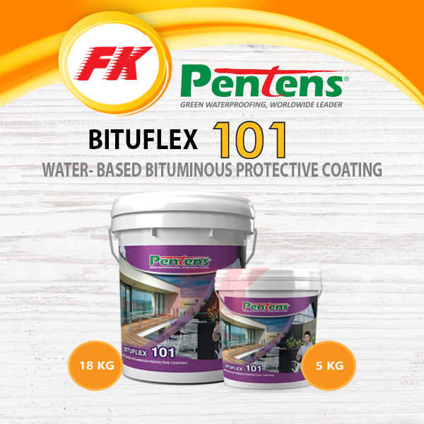 PENTENS BITUFLEX 101 WATER- BASED BITUMINOUS PROTECTIVE COATING ...