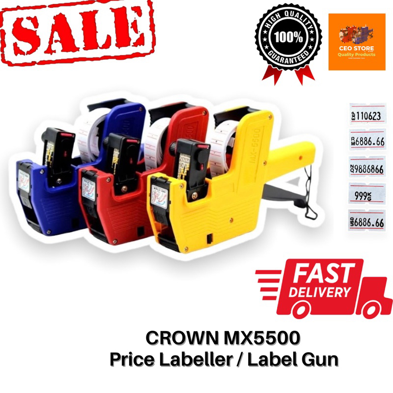 Price Labeller MX5500 Price Labeler Mesin Tanda Harga Price Labelling ...