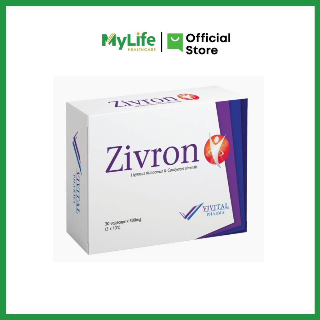 ZIVRON 300MG VEGECAPS 30'S - NATURAL RELIEF FOR PAIN AND INFLAMMATION ...
