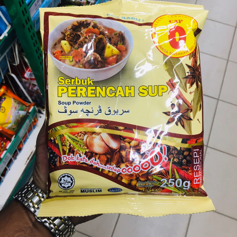 Serbuk Perencah Sup 250g Cap O | Shopee Malaysia
