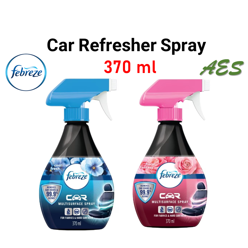 Febreze Car Multisurface Refresher Spray Cool Fresh/Floral Fantasy (370 ...