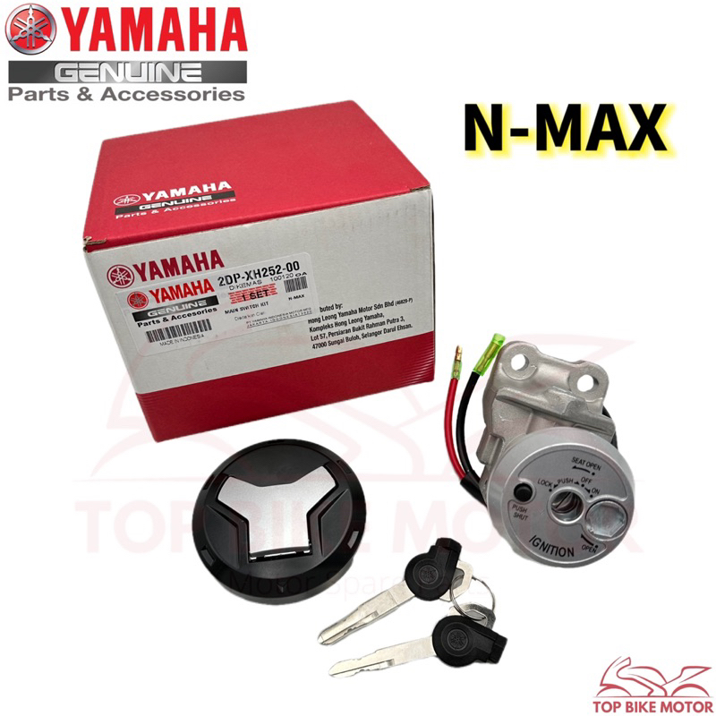 YAMAHA NMAX MAIN SWITCH SET / SUIS KUNCI SET / KEY SET N-MAX FUEL TANK ...