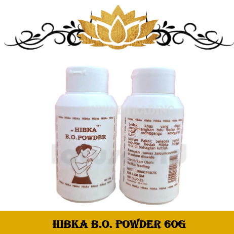 HIBKA B.O. POWDER 60G | Shopee Malaysia