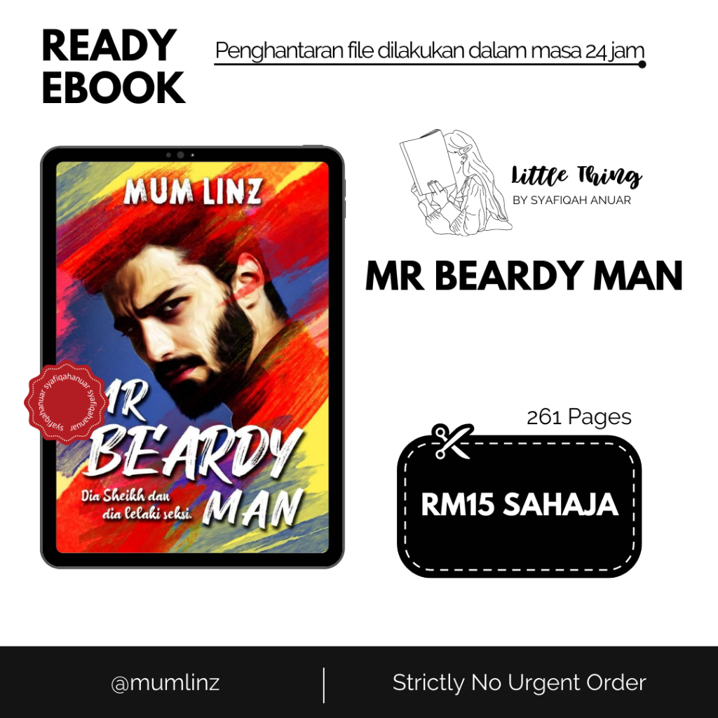 EBOOK MR BEARDY MAN | MUM LINZ | Shopee Malaysia