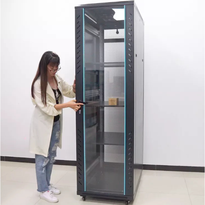 42U 600*600*2000 Server Rack Floor Standing Network Cabinet with Lock and Wheel / Audio Rack ...