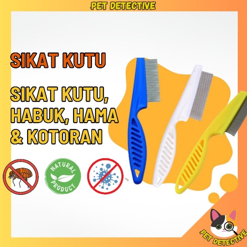 SIKAT KUTU KUCING CAT FLEA LICE COMB | Shopee Malaysia