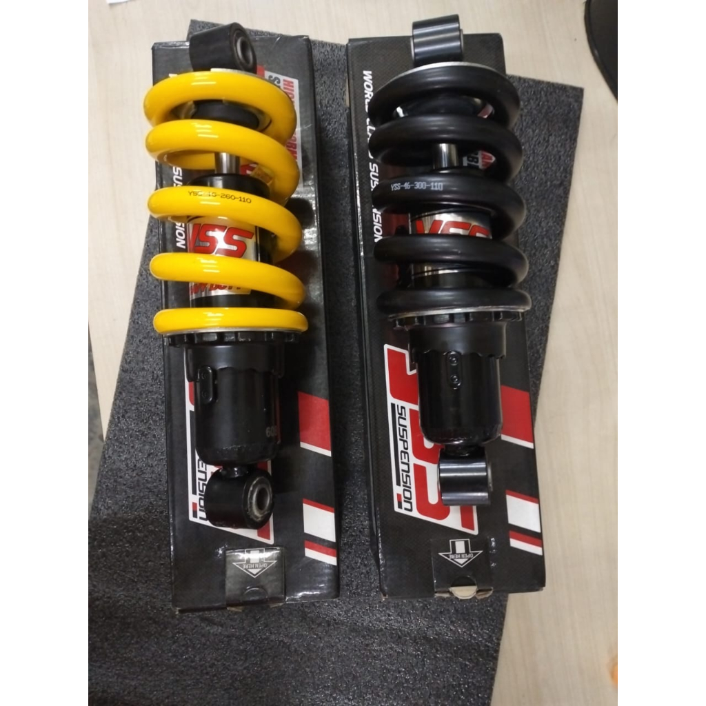 YSS MONOSHOCK HEAVY DUTY SPRING BESAR SUSPENSION Y15 (210MM) | Shopee ...