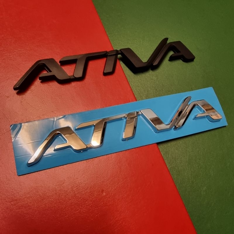 Perodua Ativa Emblem Logo Sticker | Shopee Malaysia