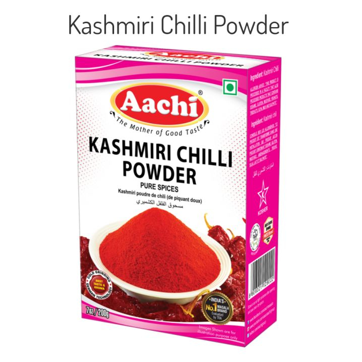 AACHI KASHMIRI CHILLI POWDER 100GM | Shopee Malaysia