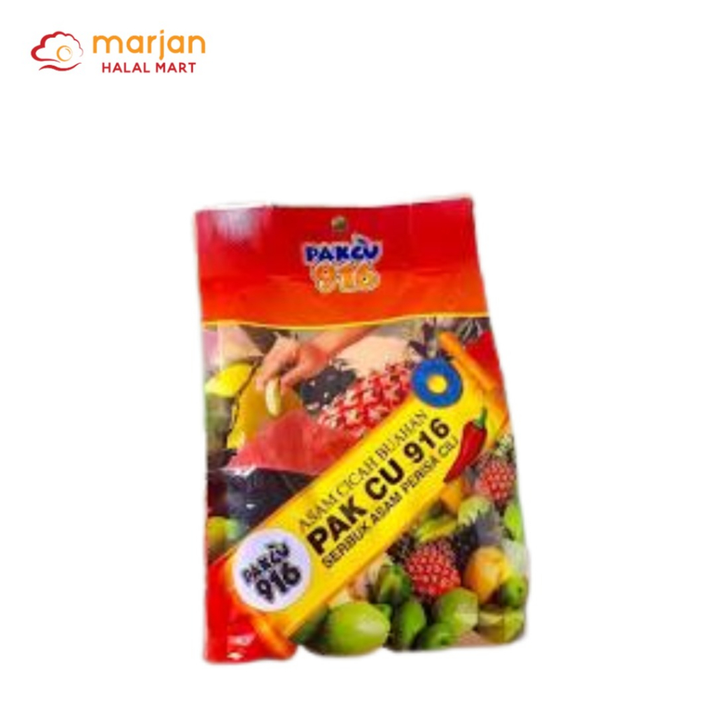Pak Cu 916 Asam Cicah Buahan Cili 200g | Shopee Malaysia