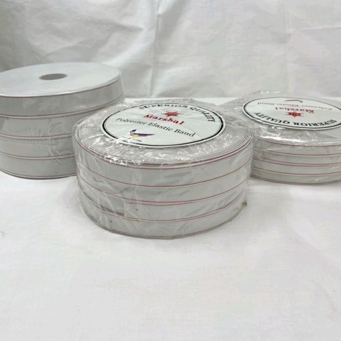(4roll)Getah Kain/Getah Tali Pinggang / Elastic (1inci, 3/4inci, 1 ...