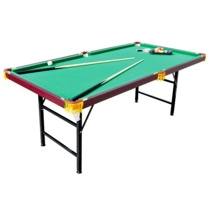 Ready Stock Adult Standard 1.8M Folding Foldable Billiards Snooker Pool ...