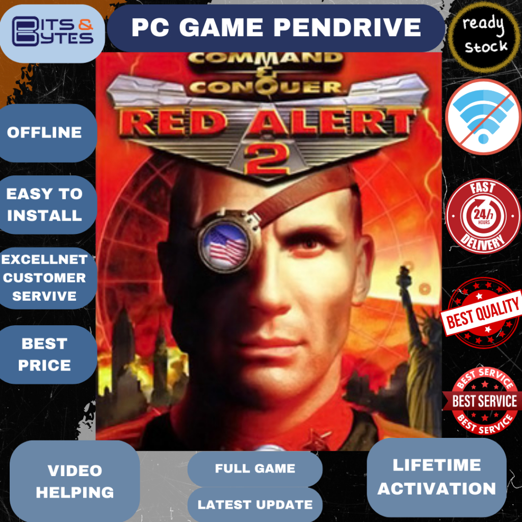 [PC Game] Command & Conquer Red Alert 2 [ Download Link ] | Shopee Malaysia