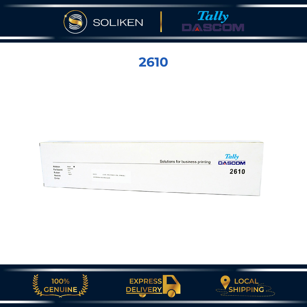 [ORIGINAL] Tally Dascom 2610 Ribbon #99004L Tally 2610 Ribbon | Shopee Malaysia