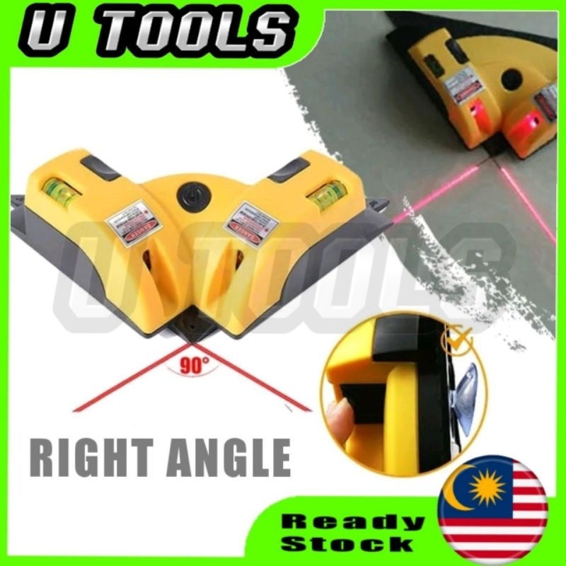Right Angle 90 Degree Square Laser Level Laser Vertical Ground Wire ...