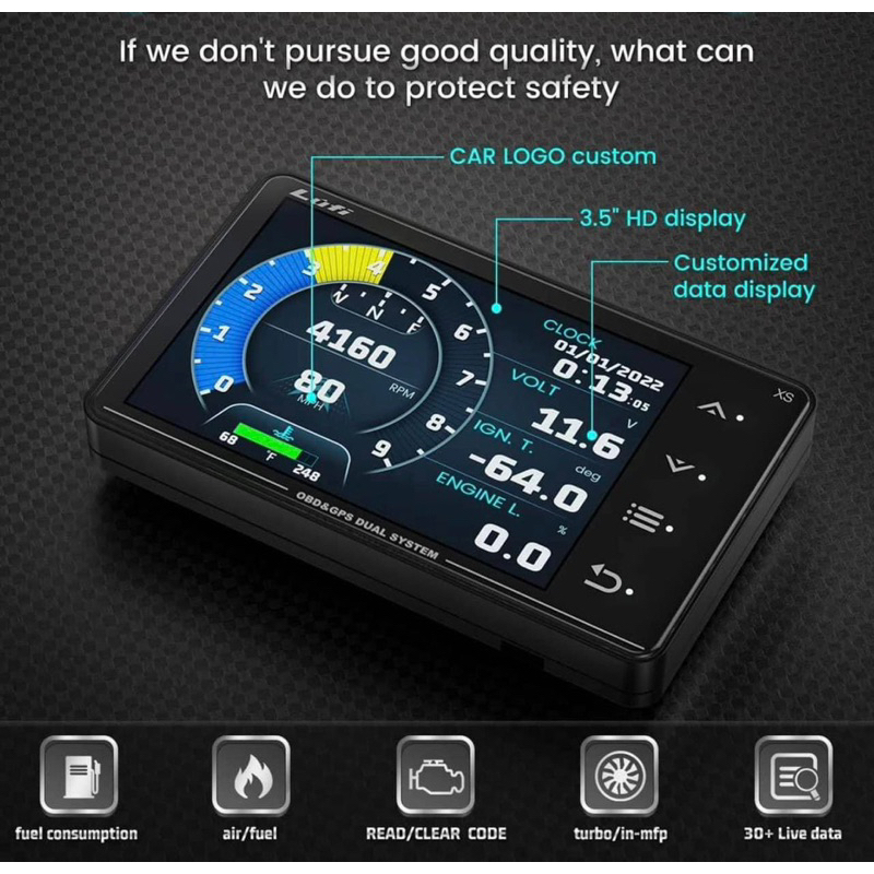 New Lufi Xs OBD2 Meter Plug n Play | Shopee Malaysia