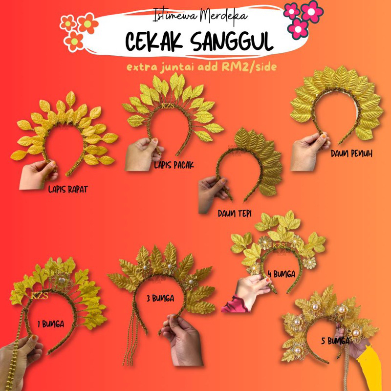 Sanggul Lintang (Cekak) Tradisional Melayu Untuk Hari Kemerdeka, Majlis ...