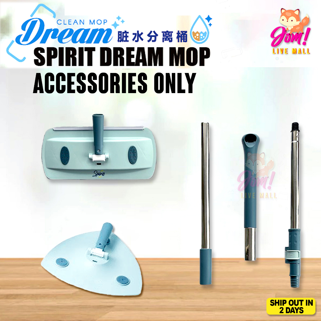 SPIRIT 3-IN-1 Mop / Dream M Clean Mop / Quick Mop Handle 脏水分离拖把 ...