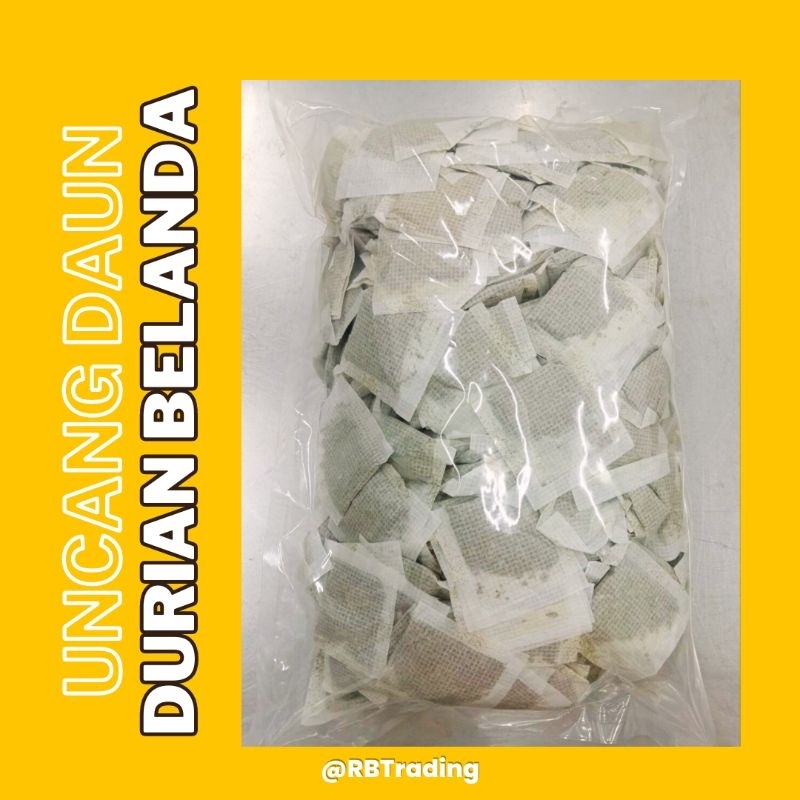 500 Uncang Daun Durian Belanda | 500 Sachet Soursop Leaves | Shopee ...