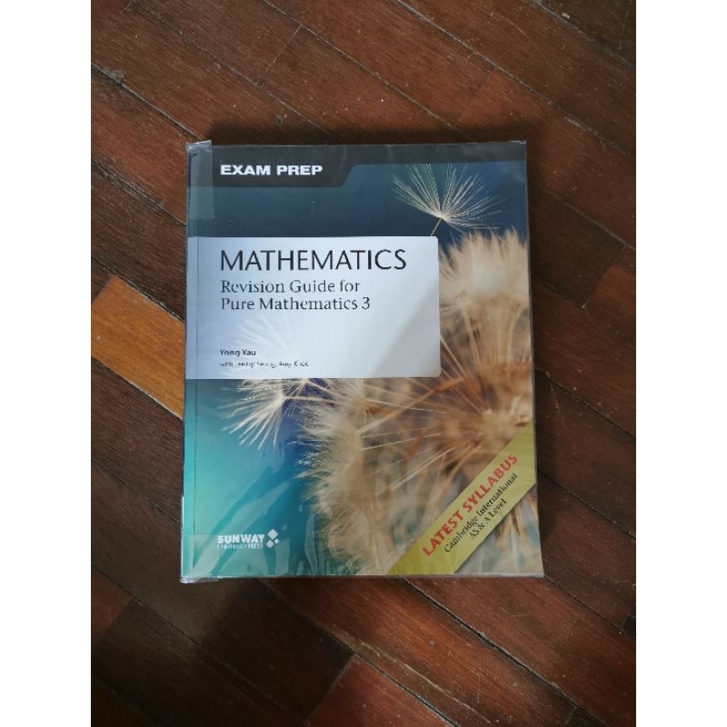 Cambridge GCE A Level Pure Maths 3 Mathematics Revision Guide Sunway ...