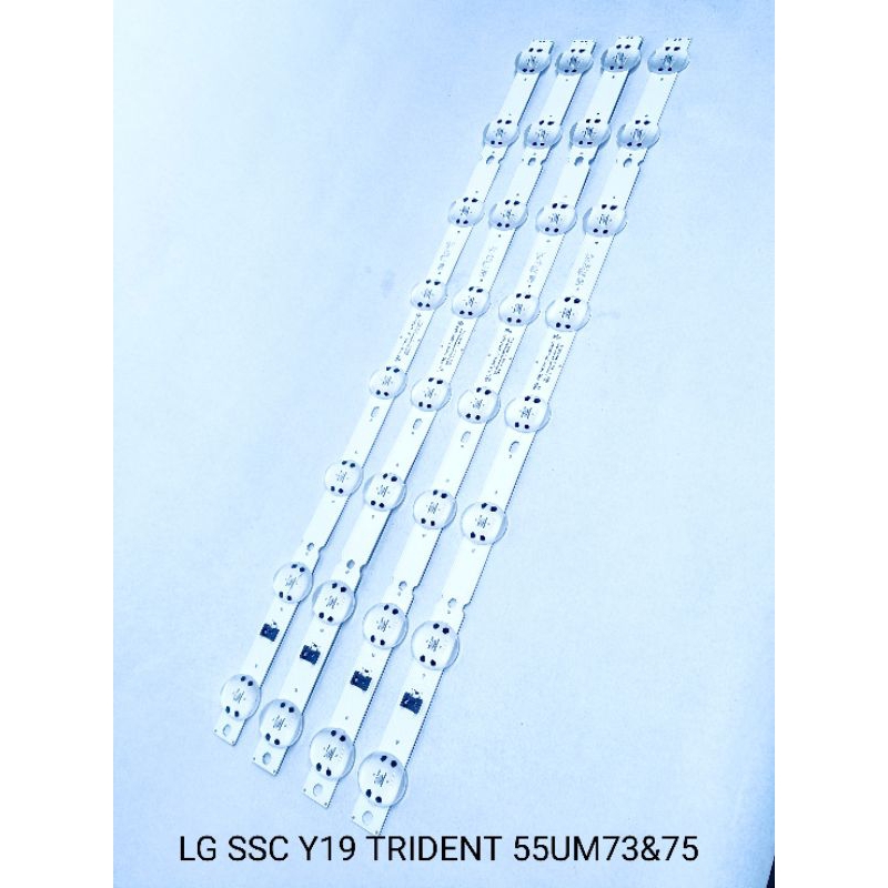 LG TV LED BACKLIGHT 5 STRIP LAMP ( SSC_Y19_TRIDENT 55UM73&75 ) | Shopee ...
