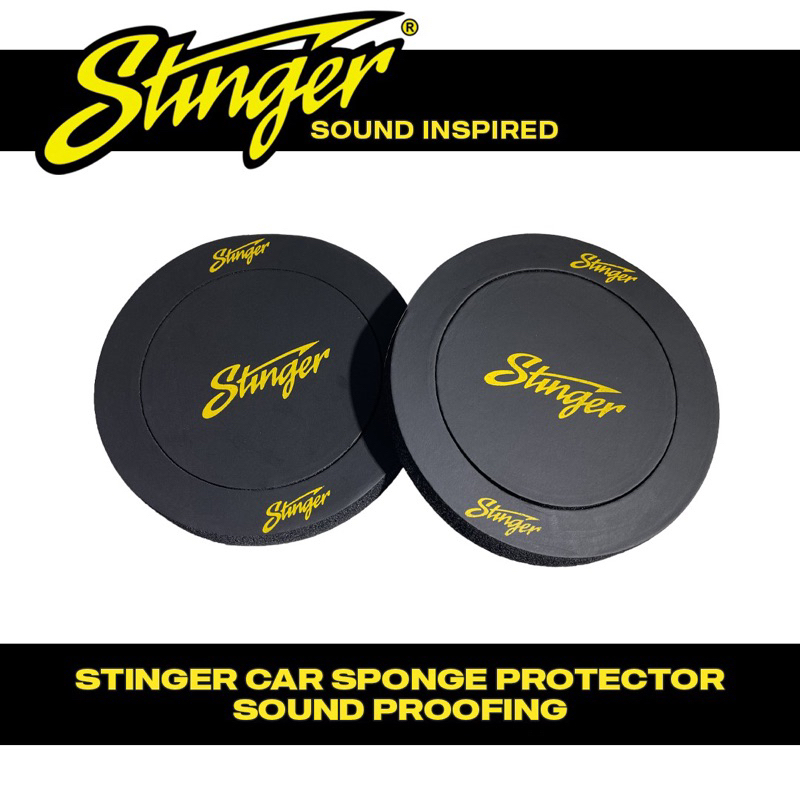 Stinger 6" 6.5" Inch Speaker Soundproof Car Universal Door Speaker ...