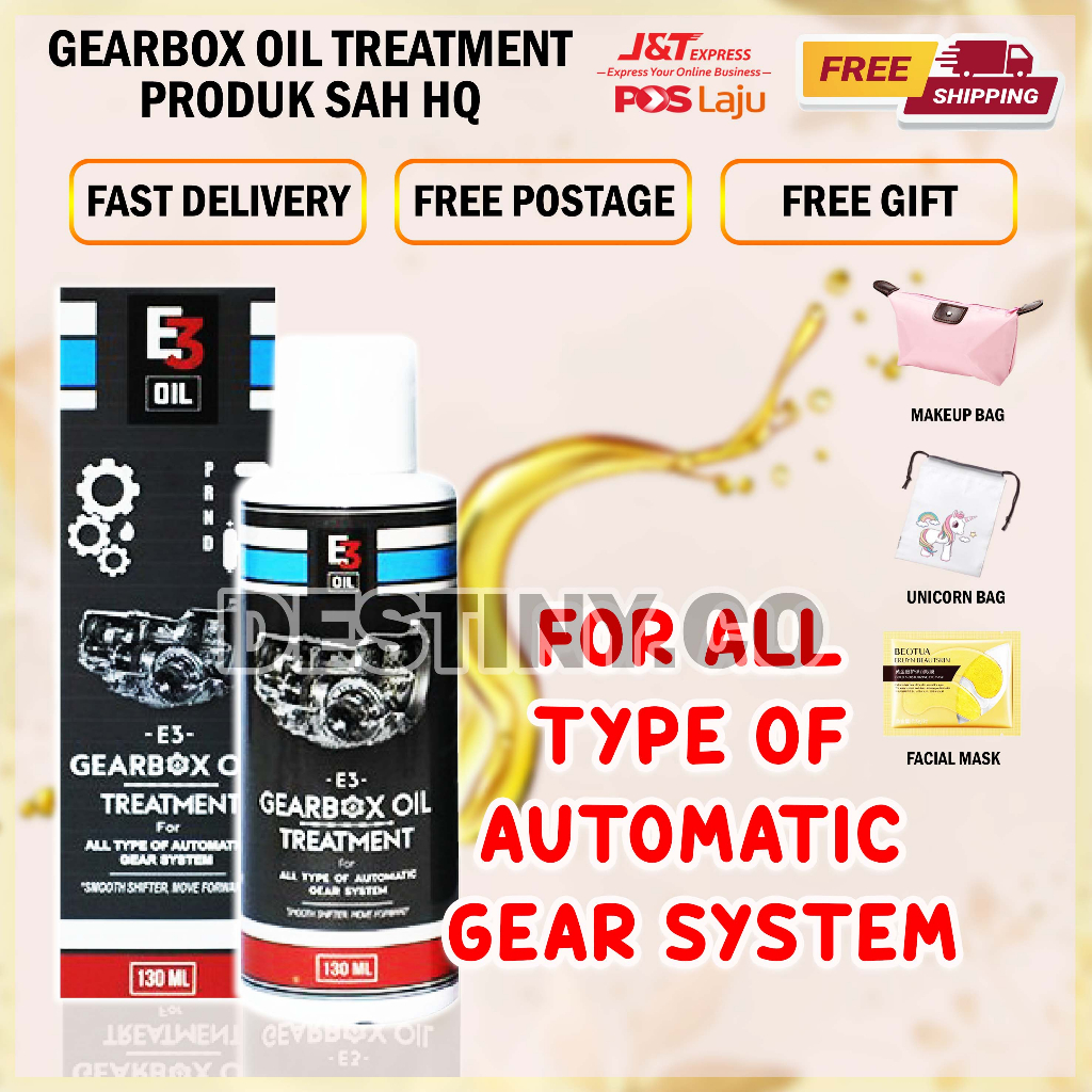 E3 GEARBOX OIL TREATMENT Penyelesaian Masalah Gearbox Kereta Auto Cvt Auto Transmission ...